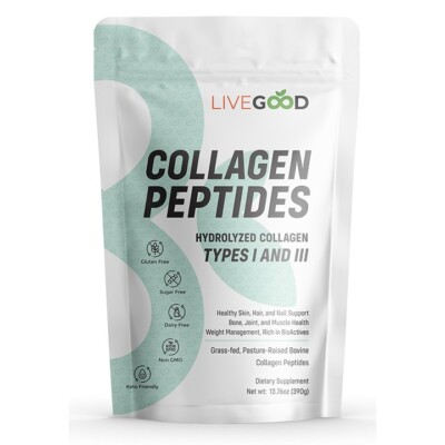 Collagen Peptides 30 Servings with Velositol, Polynol, ApresFlex | eBay