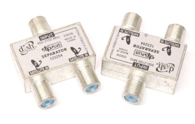 2-Pack Dish Network DPP Separator Satellite Receiver Pro Plus Bell Dual ...