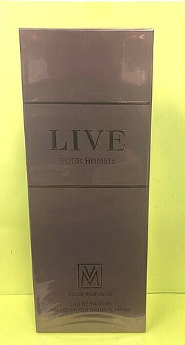 Live Pour Homme by Victor Manuelle Eau De Parfum 3.4 oz for men | eBay