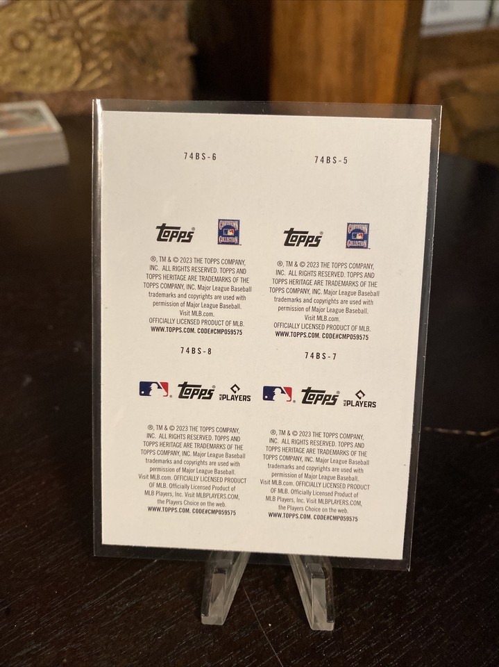 2023 Topps Heritage - 1974 Topps Baseball Stamps #74BS-5 -8 Minnesota ...