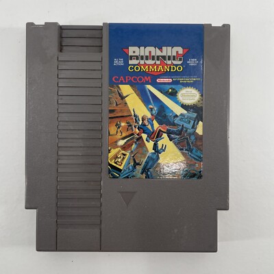 Bionic Commando(Nintendo Entertainment System, 1988)Tested And Working ...