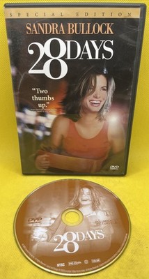 28 Days (DVD, 2000, Special Edition, Sandra Bullock, Dominic West ...