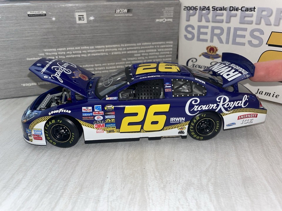 JAMIE MCMURRAY AUTOGRAPHED 2006 FORD FUSION CROWN ROYAL OWNERS DIECAST ...
