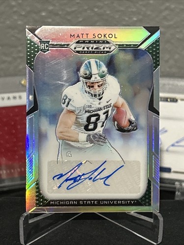 2019 Panini Prizm Draft Picks Football Matt Sokol Rookie Auto Prizm | eBay
