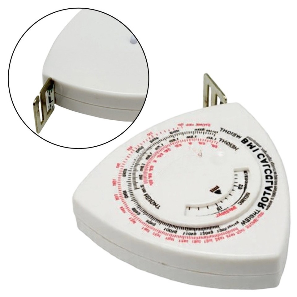 Body Measurement Tape 1 5m with BMI and Waist Hip Ratio Calculator Tool ...