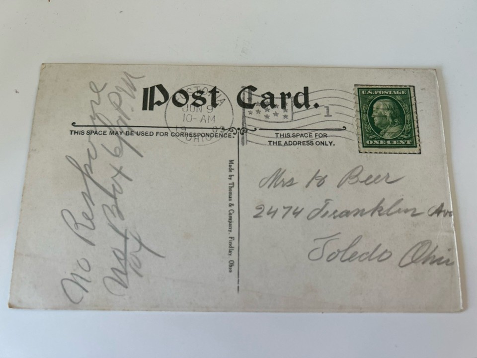 The Burning Oil Tanks in Fostoria Ohio OH Postcard | eBay