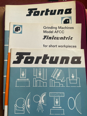 Fortuna Grinding Machines Catalogs | eBay