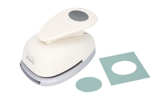 Bira 2-inch Oval Lever Action Craft Punch Easter Egg Shape for ...