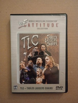 WWF - TLC: Tables, Ladders, and Chairs (DVD, 2002) OOP WWE WCW ...