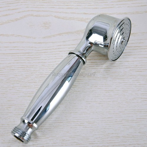 Bathroom Polished Chrome Bathroom Telephone Style Hand Held Shower Head ...