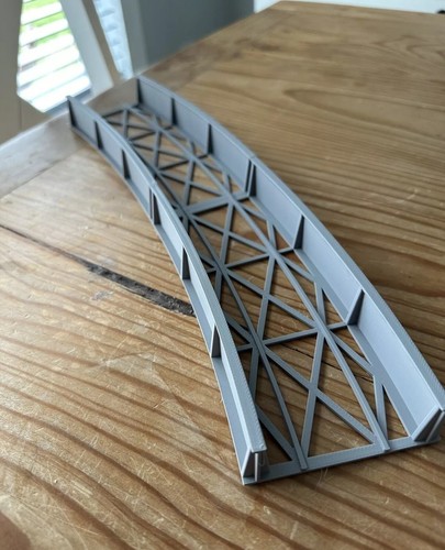 HO SCALE 27.5 DEGREE BRIDGE X 2 “SINGLE TRACK” 7.5 Inches On The ...