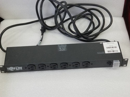 Tripp Lite RS-1215 Power Strip 12 Outlet 120V 15 ft Cord 5-15R 19" 1U ...