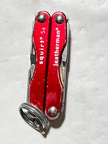 Leatherman Squirt S4 Multi-tool Red | eBay