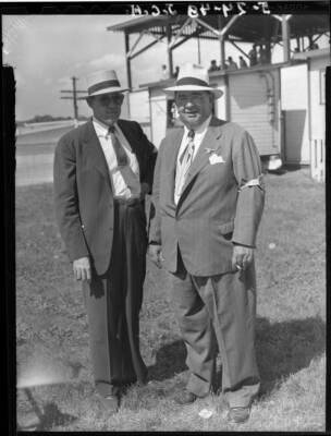 Cliff Rigsbee and Seth Klein 1948 MOTOR RACING OLD PHOTO | eBay