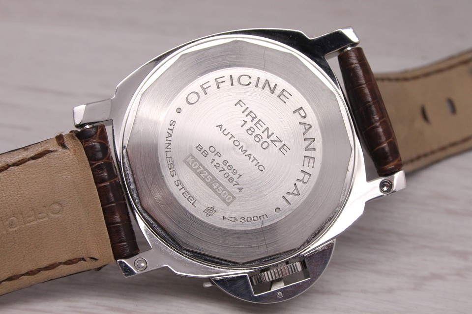 Panerai Luminor GMT PAM88 PAM 00088 Mens 44mm Steel Automatic Watch Box ...