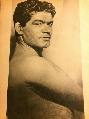 Stephen Boyd, Shirtless, Full Page Vintage Pinup | eBay
