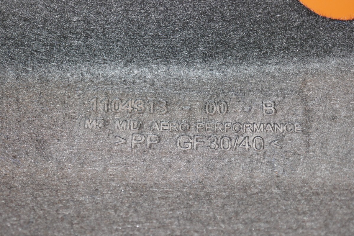 17-19 Tesla Model 3 Rear Under Body Middle Aero Splash Shield Panel ...