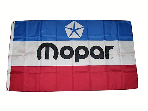 MOPAR 3'X5' FLAG BANNER CHRYSLER DODGE PLYMOUTH CHARGER CHELLENGER FAST ...