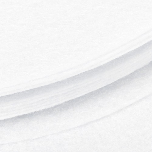 (White 24pcs)Dishes Protectors AntiFriction Felt Plate Dividers Strong ...