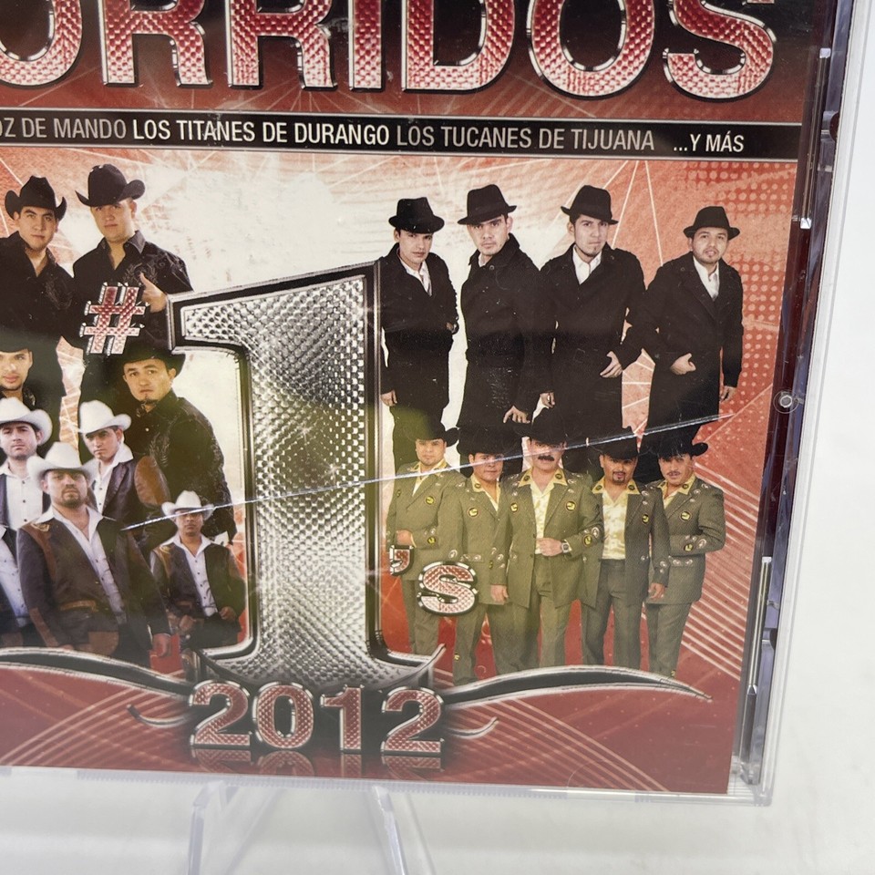 Various Artists Corridos # 1's 2012 (Audio CD) Disa Records Compilation ...