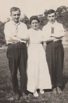 1920s Pretty Woman Handsome Men Friends Group Portrait Outdoor Field | eBay