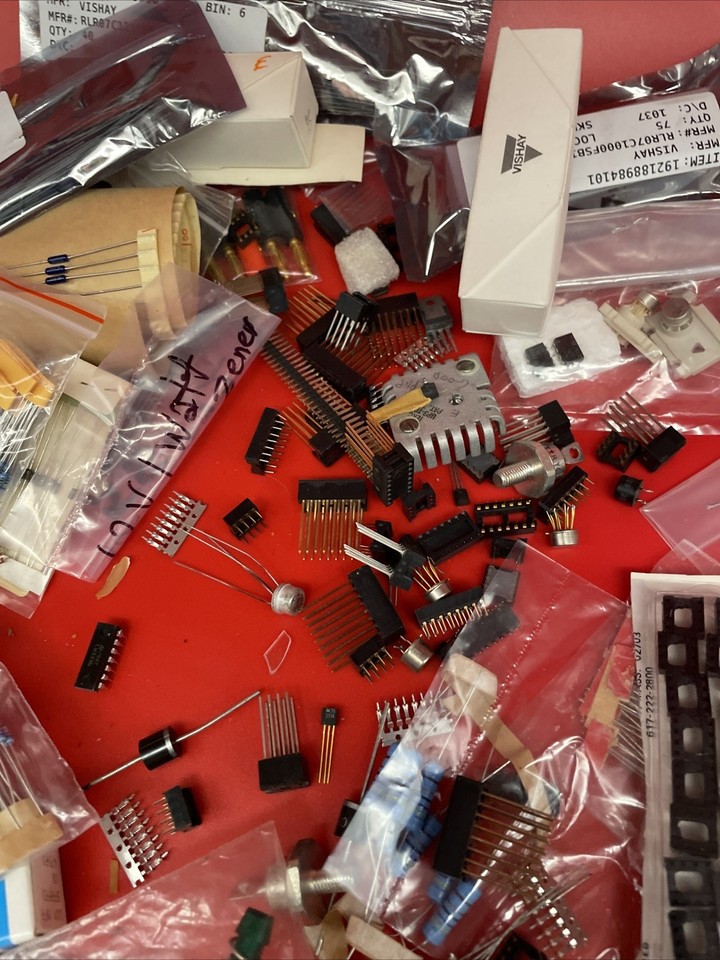VTG Huge Lot Resistors Mixed Types Sizes /Values NOS (Approximately 21 ...