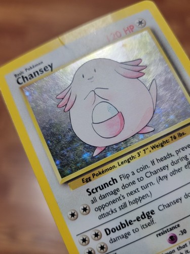 Chansey 3/102 - Holo Rare - Base Set Pokemon Card PL!* | eBay