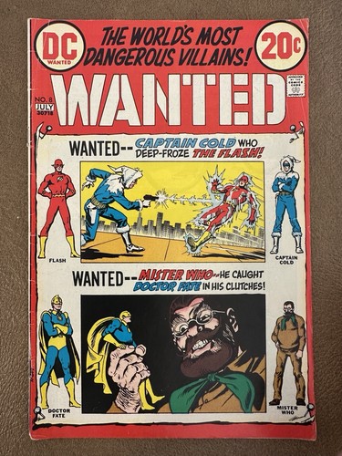 Wanted, The World’s Most Dangerous Villains #8 DC Comics | eBay UK