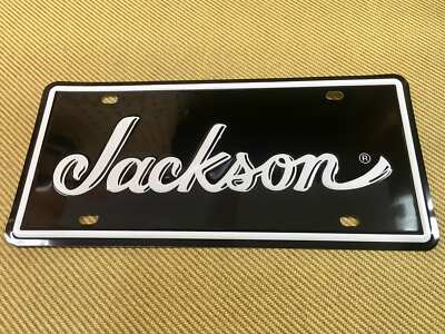 299-5758-100 Jackson Guitar Logo License Plate | eBay