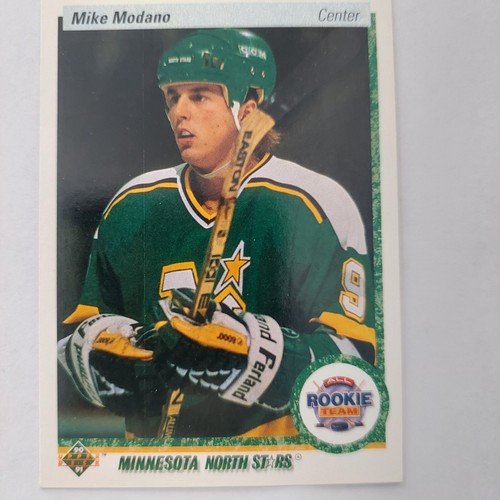 Mike Modano All Rookie Team Upper Deck 346 | eBay