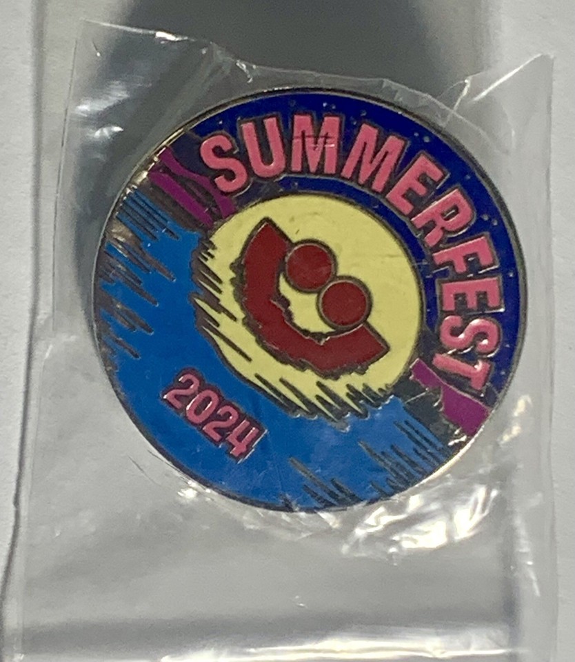 2024 Summerfest Pin 56th commemorative Milwaukee music festival new | eBay