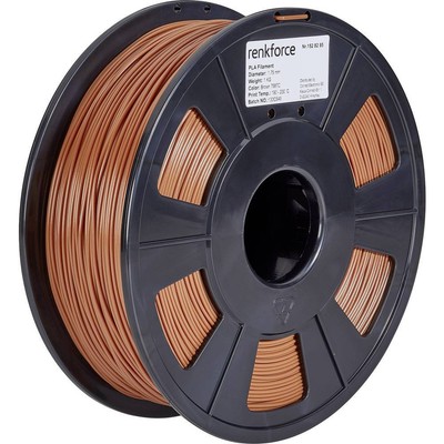 Renkforce RF-4511212 Filament PLA 1.75 mm 1000 g marron 1 pc(s) | eBay