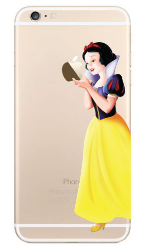 Snow White Holding Apple Decal Sticker for iPhone 6 (4.7") | eBay