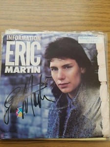 ERIC MARTIN (MR.BIG) signed vinyl 45 single...solo | eBay