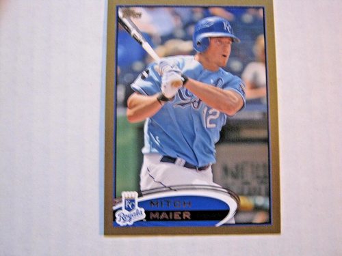 Mitch Maier 2012 Topps Gold Parallel #474 1413/2012 | eBay
