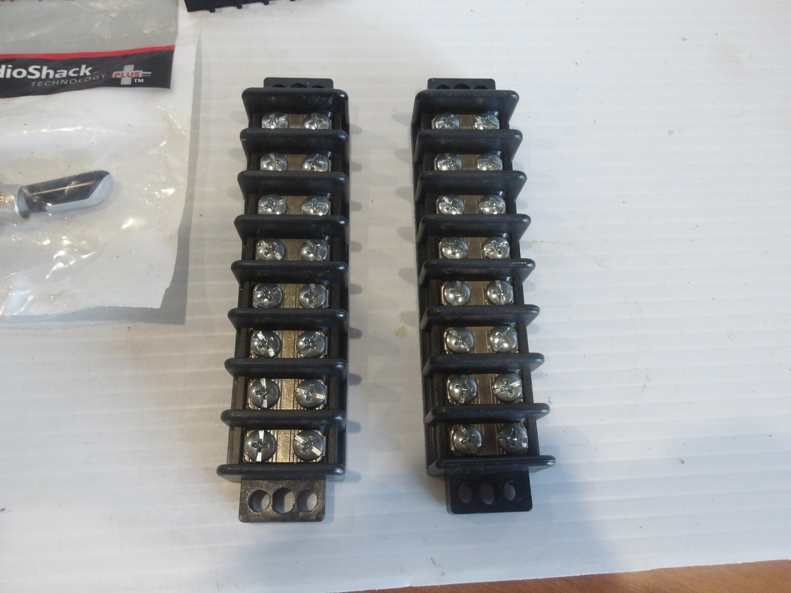 Magnum TB3 Terminal Block 9 Position X2, Radio Shack Toggle Switch x3 ...