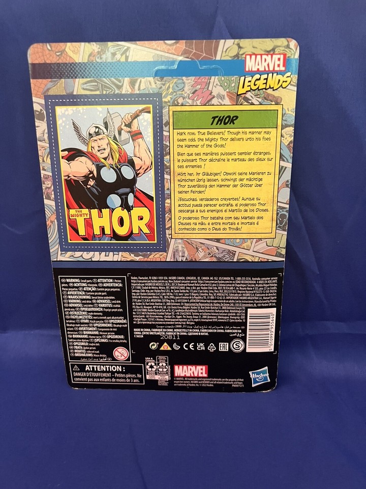 Marvel Legends Retro THOR UNPUNCHED Kenner | eBay