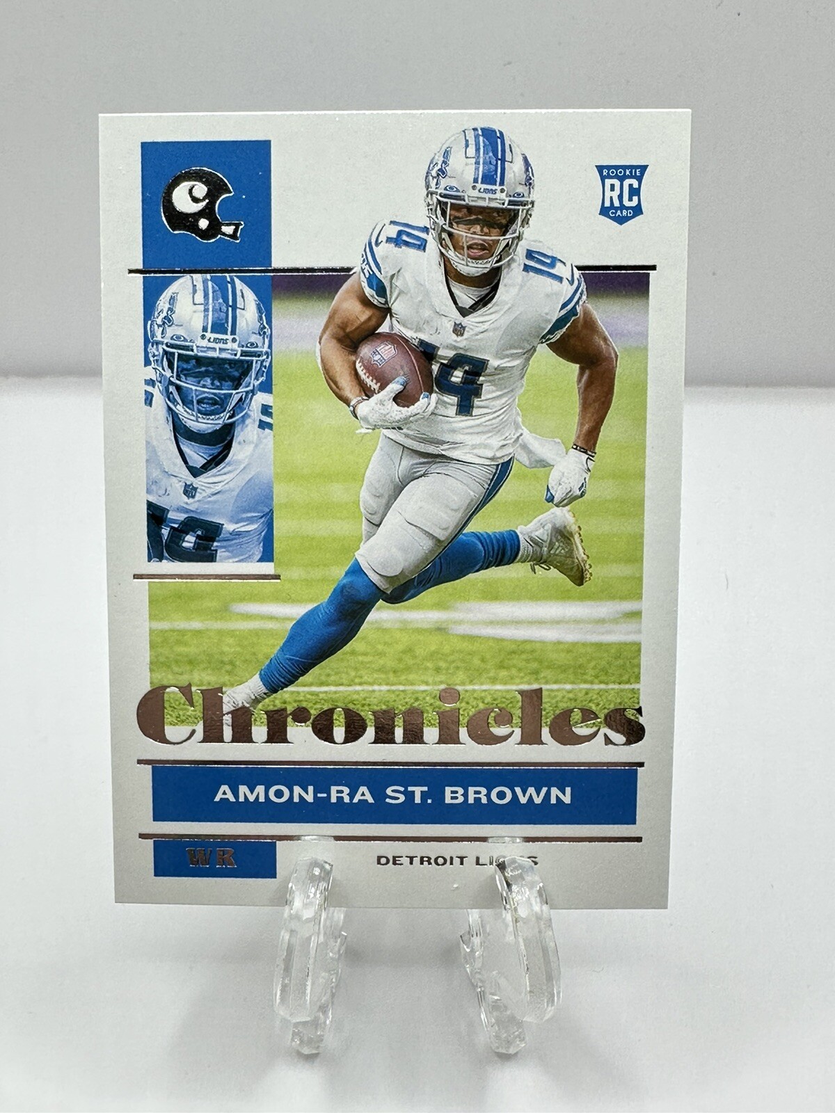 2021 Chronicles Amon-Ra St. Brown Rookie Card, #33, Detroit Lions | eBay