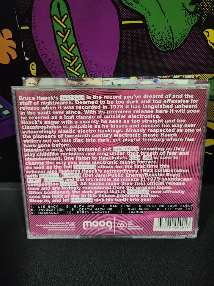 Bruce Haack - Haackula - Cd Rare Htf *Cracked Case | eBay