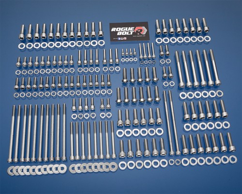 LS1 STAINLESS STEEL ENGINE BOLT KIT CAMARO CORVETTE LSX LS2 LS3 LS6 LS7 ...