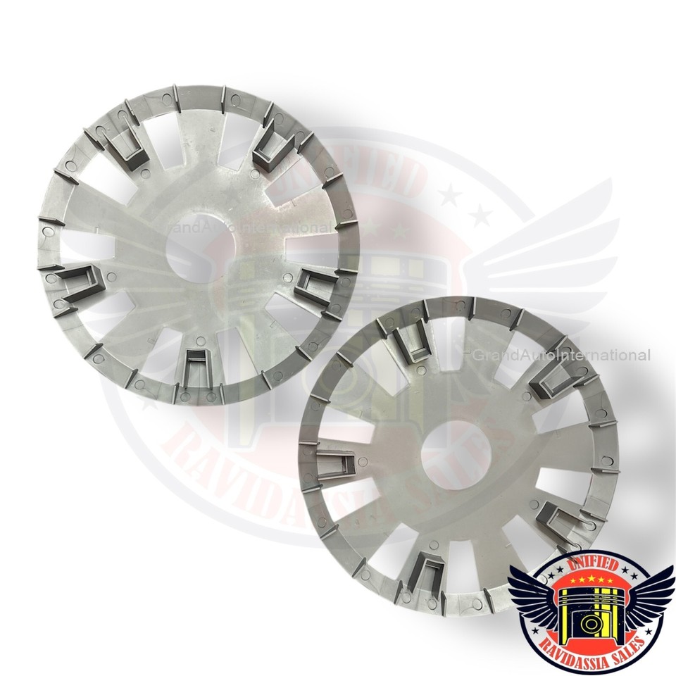 Gray Wheel Disc Trim Cap Set With Clips Compatible With Vespa 125 T5 ...