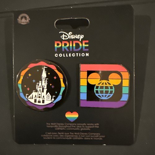 Disney Trading Pins PRIDE MICKEY MOUSE & CINDERELLA CASTLE | eBay