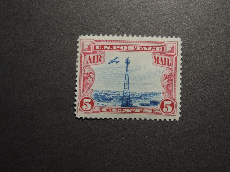 US Stamp Scott # C11 1928 5 C Air Beacon Stamp Mint NH OG Superb | eBay