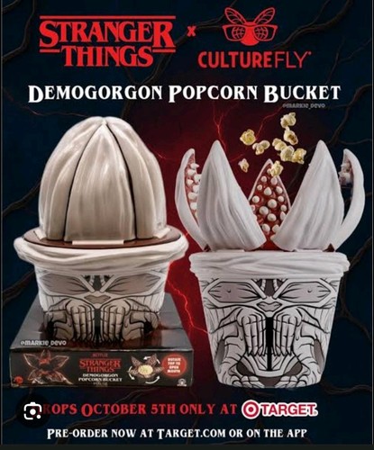 STRANGER THINGS DEMOGORGON POPCORN BUCKET | eBay