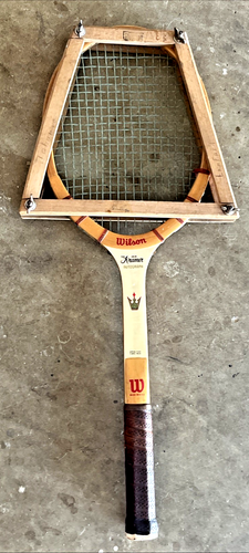 VTG Wilson Jack Kramer Autograph Wood Tennis Racquet USA Pro Select ...