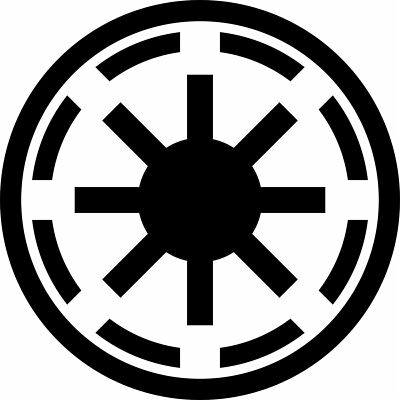Galactic-Republic Vinyl Decal Sticker Car Window Star Wars Symbol USA ...
