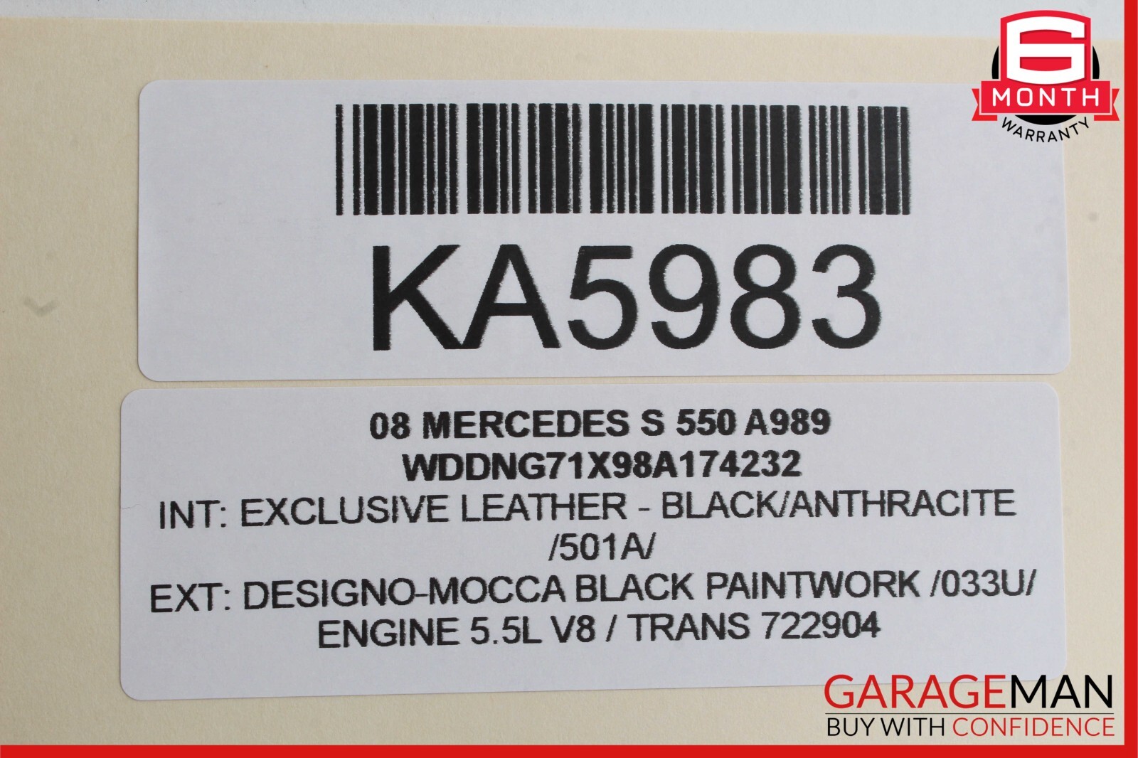 07-14 Mercedes W221 S550 CL600 Trunk Seat Lumbar Vacuum Pump 2218000248 ...