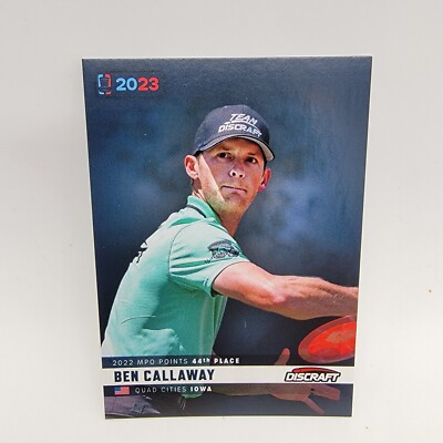 2023 DGPT Disc Golf Trading Card Ben Callaway | eBay