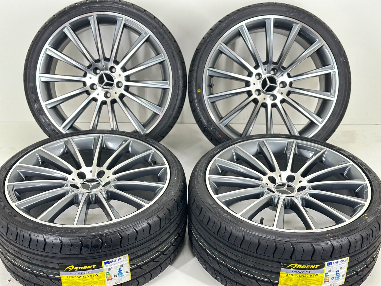 20" STAGGERED RIMS FIT MERCEDES S580 S560 S550 S500 S450 S CLASS ...