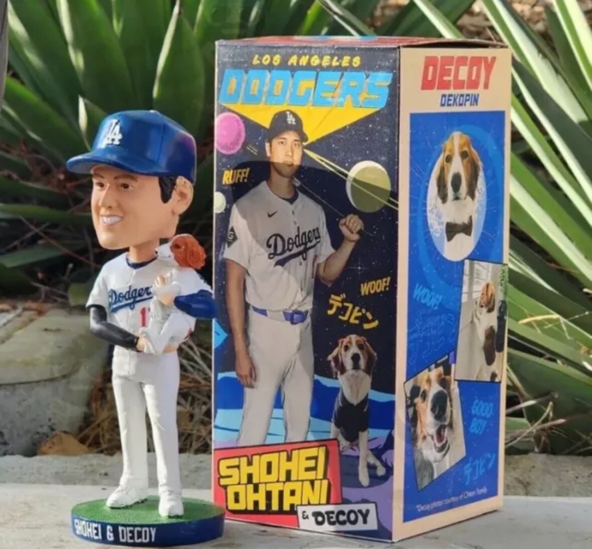 Shohei Ohtani & Decoy Bobblehead LA Dodgers SGA First Ever 50/50 Player ...